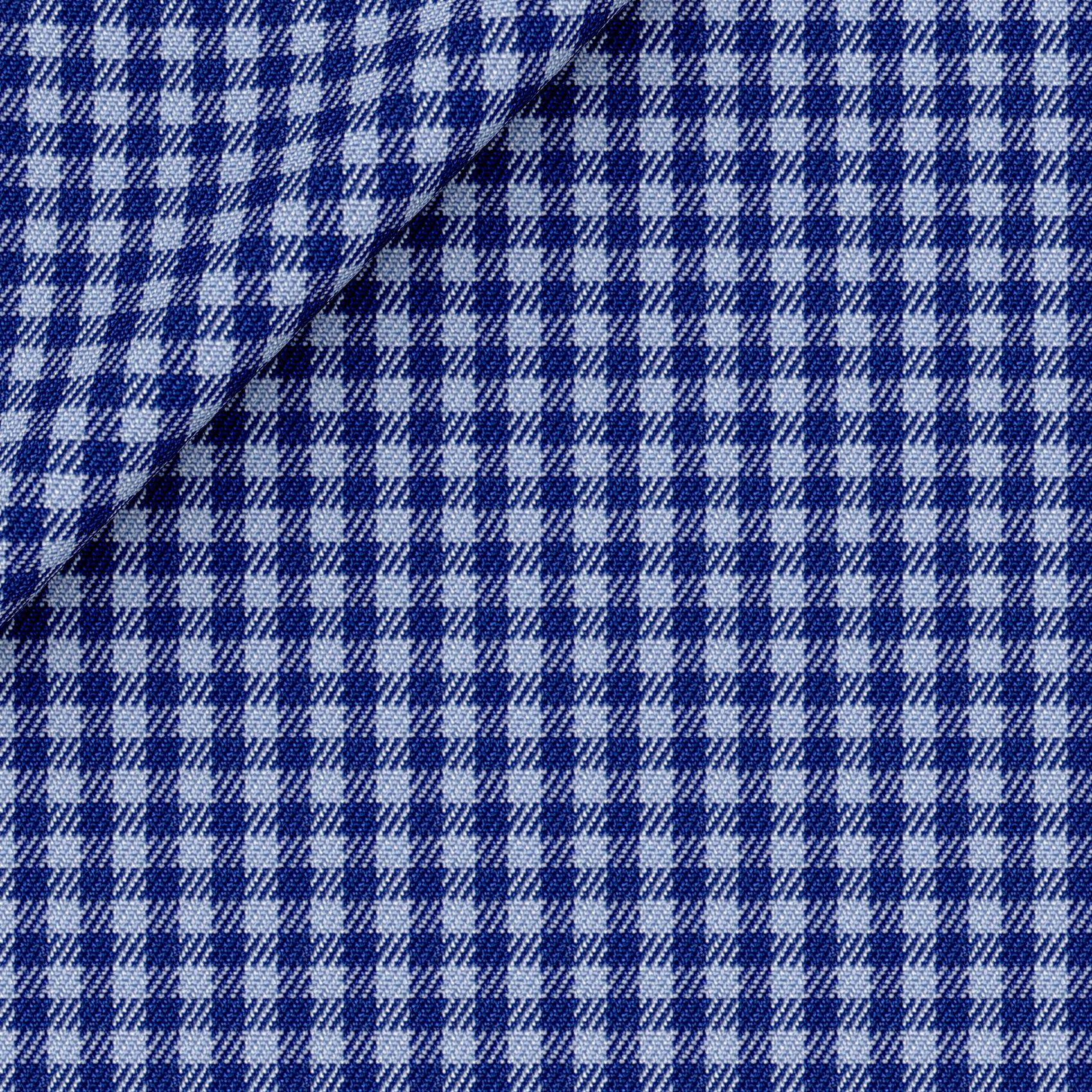 Dark Blue and Blue Gingham - Senszio