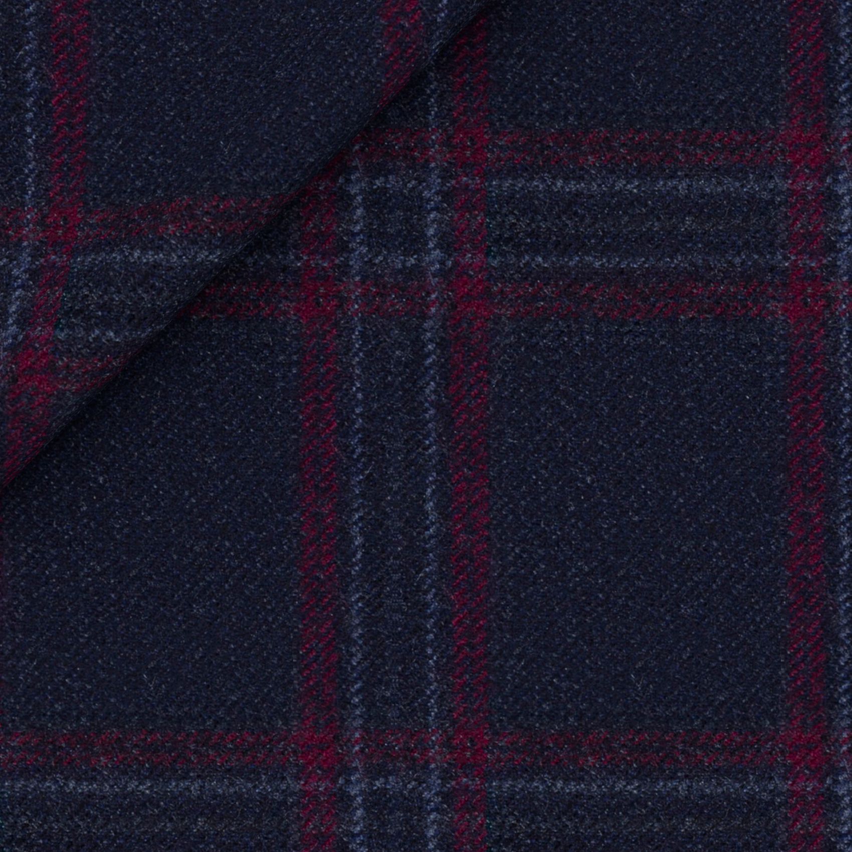 Blue & Burgundy Check - Senszio